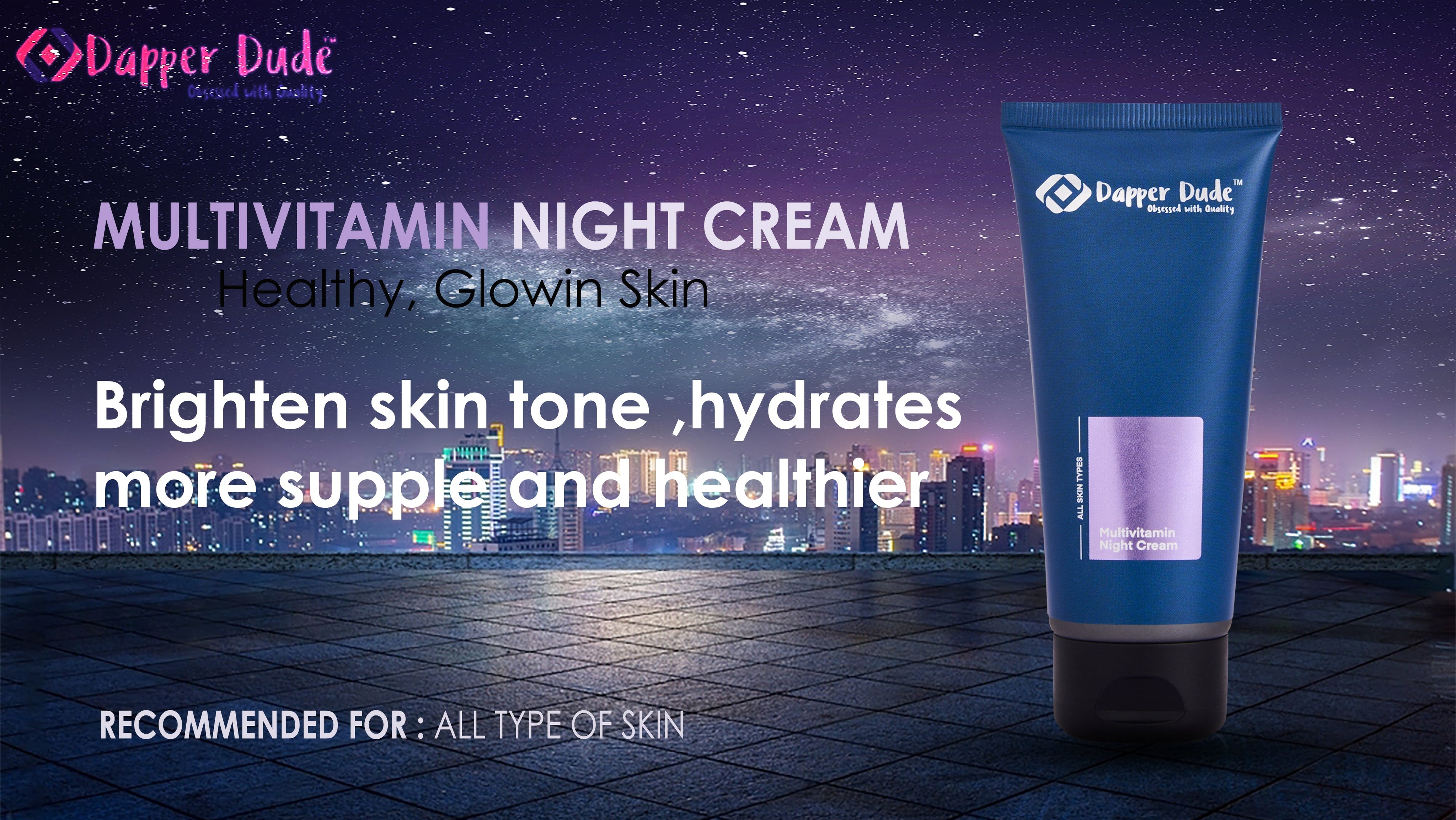 Multivitamin Night Cream – Dapper Dude
