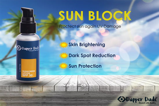 Sunscreen Lotion SPF30 – Dapper Dude